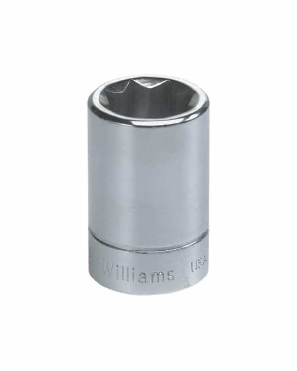 Dado m3/8″, 1″, 6pt, largo Williams – Ecuatools